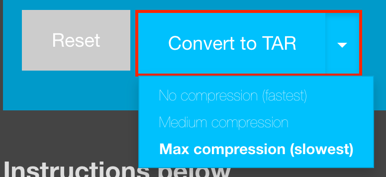 Convert ZIP To TAR Online. Quick, Secure & FREE!