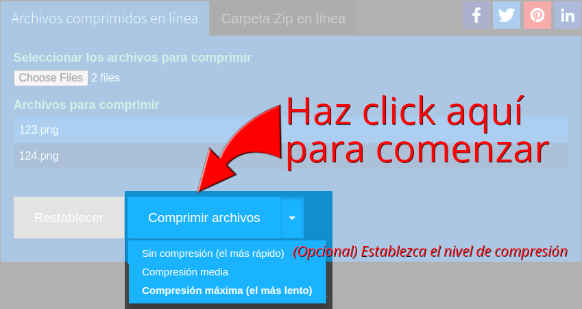 Crea Archivos Zip En Línea (¡Rápido!)
