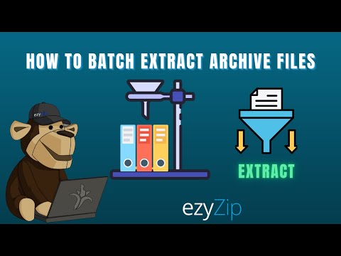 Extract Multiple Archive Files Online (ZIP, RAR, 7Z, GZ etc) - ezyZip