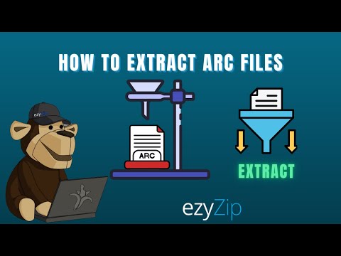 Extract ARC Files Online (No Upload - 100% Private) - ezyZip