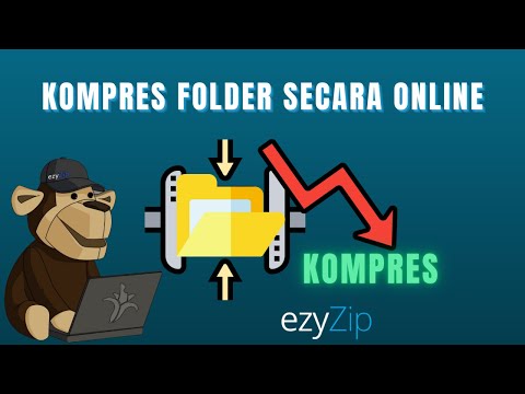 Kompres Folder Online (Tanpa unggah - 100% pribadi) - ezyZip