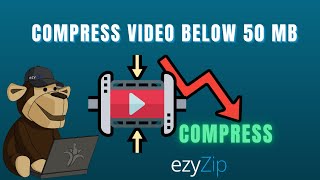 Compress VIDEO Below 50MB | Reduce VIDEO Size Online ! - ezyZip